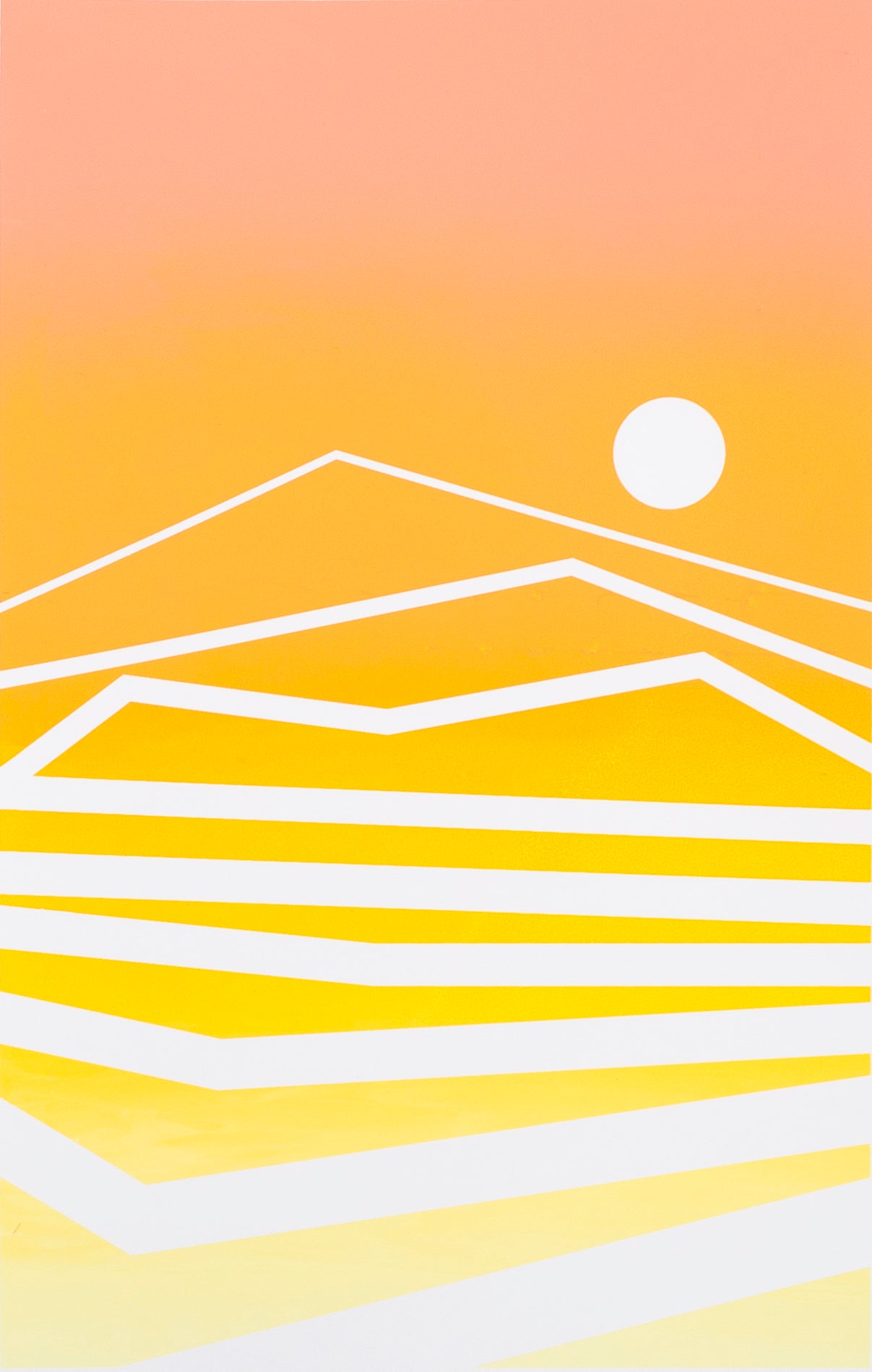 Grace Heinig - Hills Geometry Print – Venn + Maker