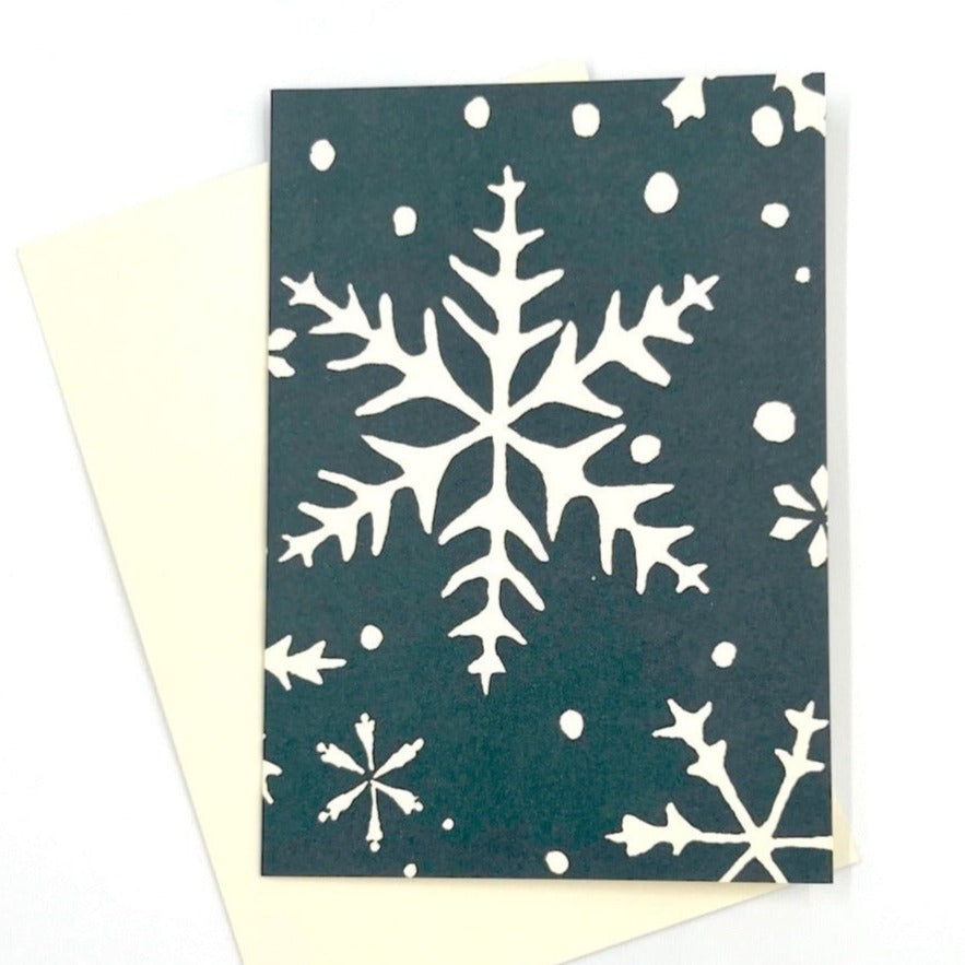 Snowflake Greeting Card - pack of 6 – Venn + Maker