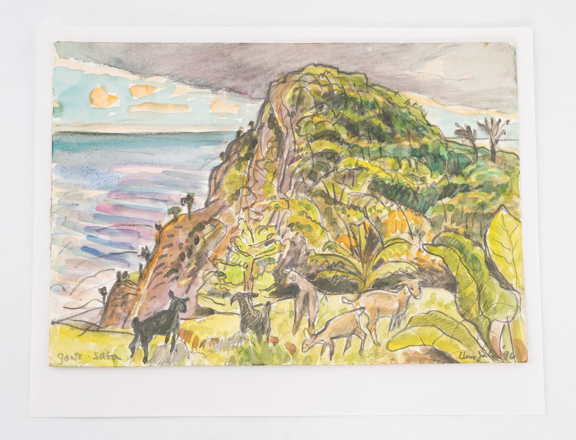 Saba - Landscape by Maine Artist Elena Jahn - Venn + Maker