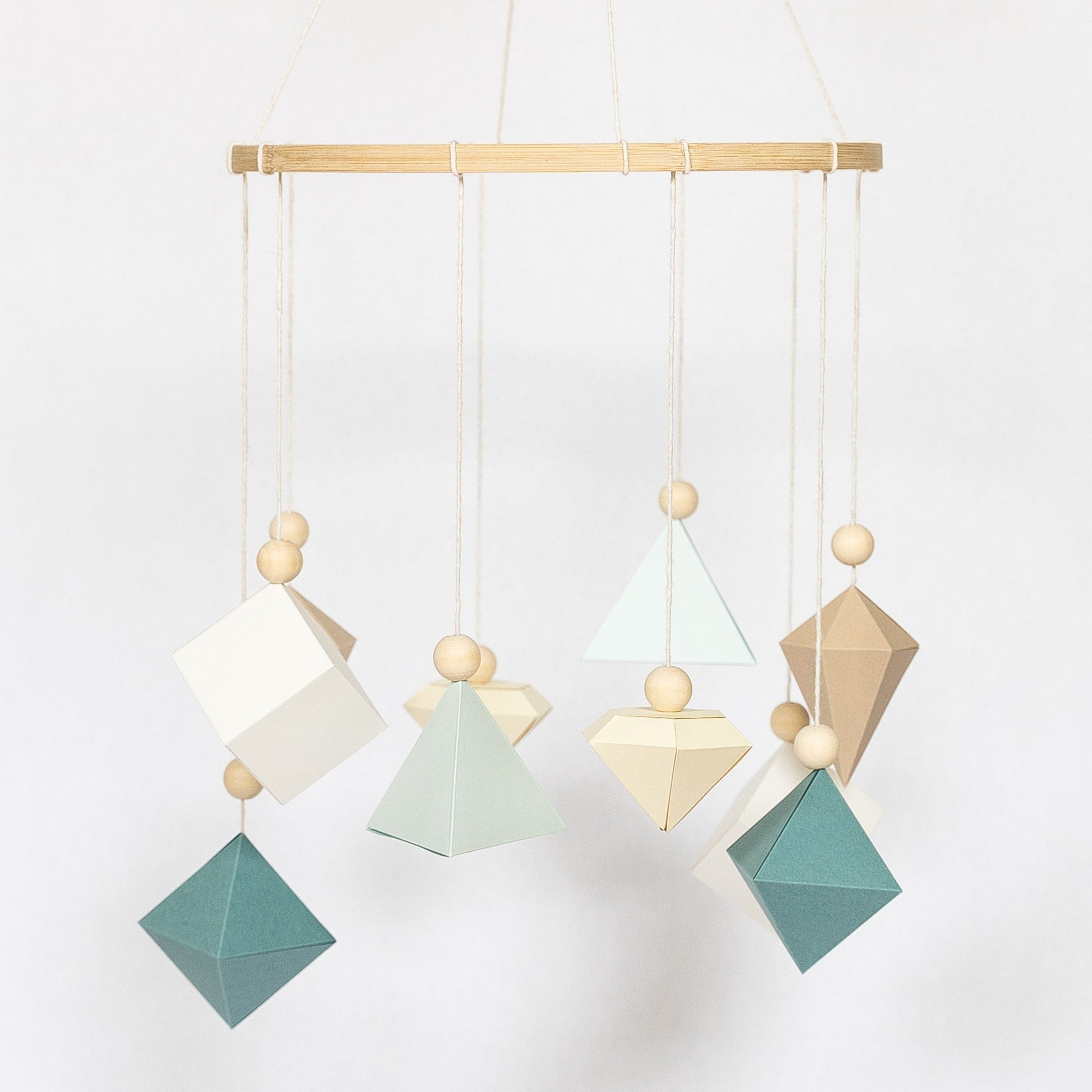 Geometric Paper Mobile – Venn + Maker